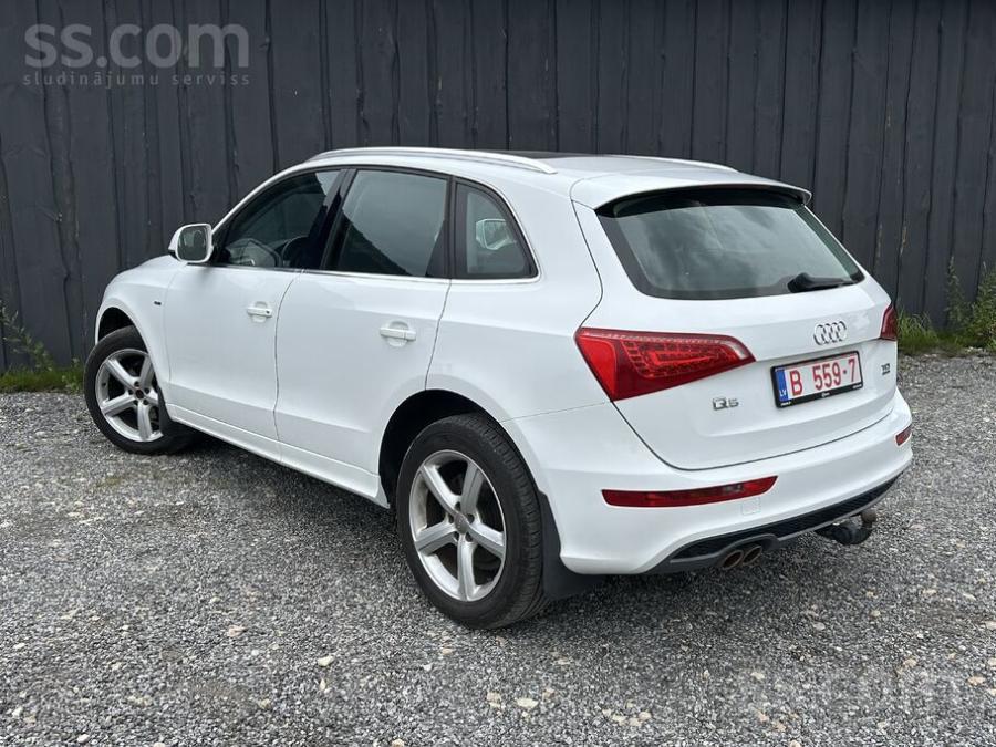 Balts Audi Q5 2012 Rīga, ar dzinēja tilpumu 2.00 L un nobraukumu 216 tūkst. km par 12250 €, foto 5 vietnē AUTOMOTO.COM.LV