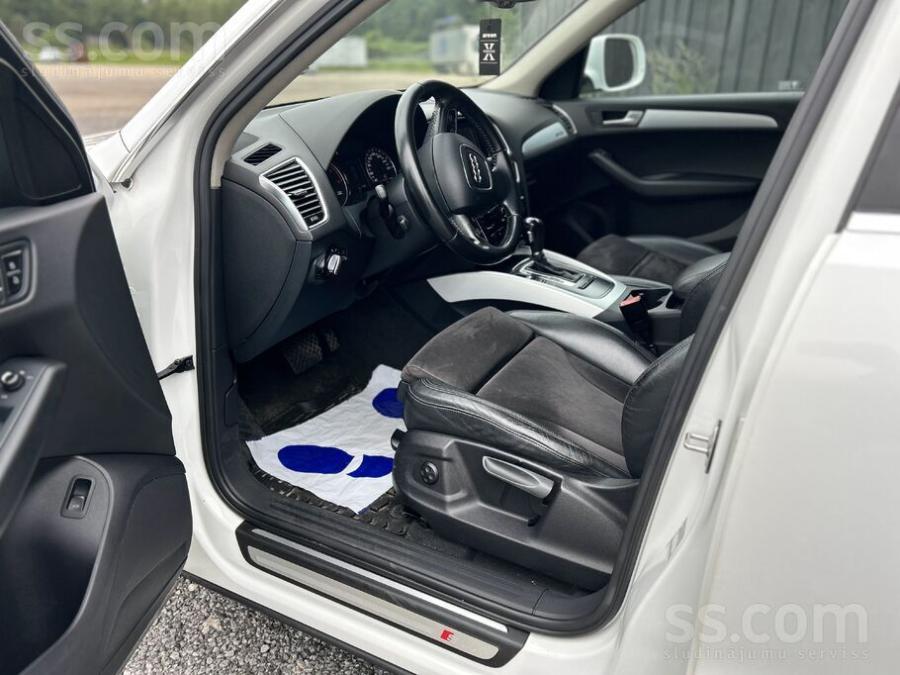 Balts Audi Q5 2012 Rīga, ar dzinēja tilpumu 2.00 L un nobraukumu 216 tūkst. km par 12250 €, foto 12 vietnē AUTOMOTO.COM.LV