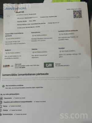 Balts Audi Q5 2012 Rīga, ar dzinēja tilpumu 2.00 L un nobraukumu 216 tūkst. km par 12250 €, foto 22 vietnē AUTOMOTO.COM.LV