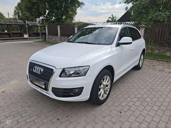 White Audi Q5 2012 in Vilnius, with an engine capacity of 1.98 L and mileage of 152 thousand km for 11400 €, photo 1 on AUTOMOTO.COM.LV