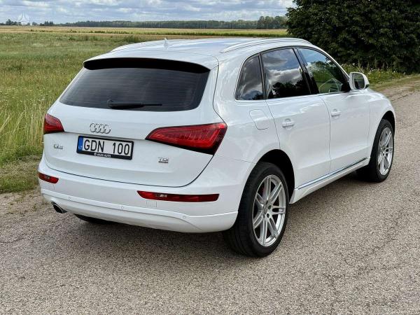 White Audi Q5 2012 in Vilkaviskis, with an engine capacity of 1.97 L and mileage of 282 thousand km for 13900 €, photo 4 on AUTOMOTO.COM.LV