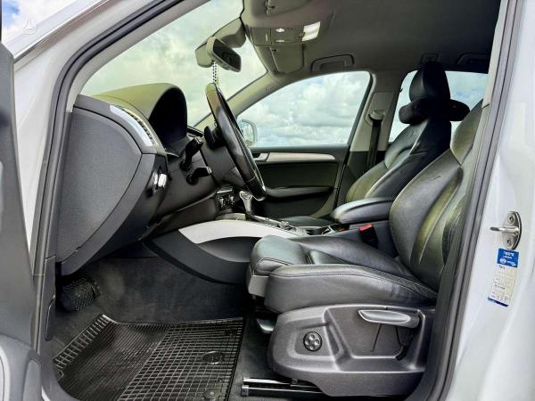 White Audi Q5 2012 in Vilkaviskis, with an engine capacity of 1.97 L and mileage of 282 thousand km for 13900 €, photo 9 on AUTOMOTO.COM.LV