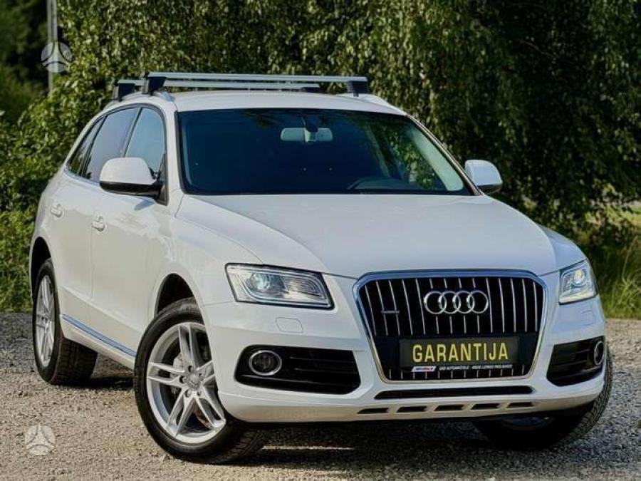 White Audi Q5 2012 in Siauliai, with an engine capacity of 1.97 L and mileage of 291 thousand km for 13400 €, photo 1 on AUTOMOTO.COM.LV