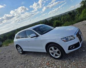 White Audi Q5 2012 in Vilnius, with an engine capacity of 3.20 L and mileage of 165 thousand km for 5700 €, photo 5 on AUTOMOTO.COM.LV