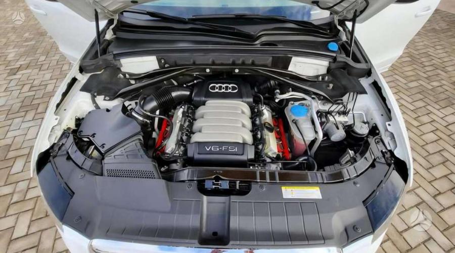 White Audi Q5 2012 in Vilnius, with an engine capacity of 3.20 L and mileage of 165 thousand km for 5700 €, photo 22 on AUTOMOTO.COM.LV