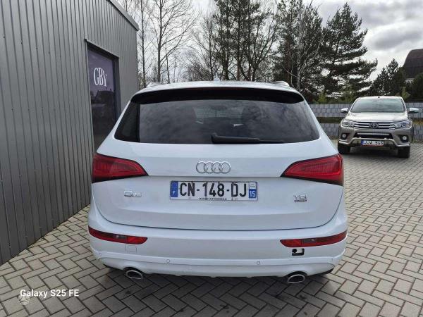 White Audi Q5 2012 in Taurage, with an engine capacity of 3.00 L and mileage of 243 thousand km for 11300 €, photo 6 on AUTOMOTO.COM.LV