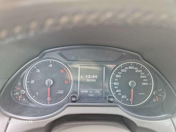 White Audi Q5 2012 in Taurage, with an engine capacity of 3.00 L and mileage of 243 thousand km for 11300 €, photo 8 on AUTOMOTO.COM.LV
