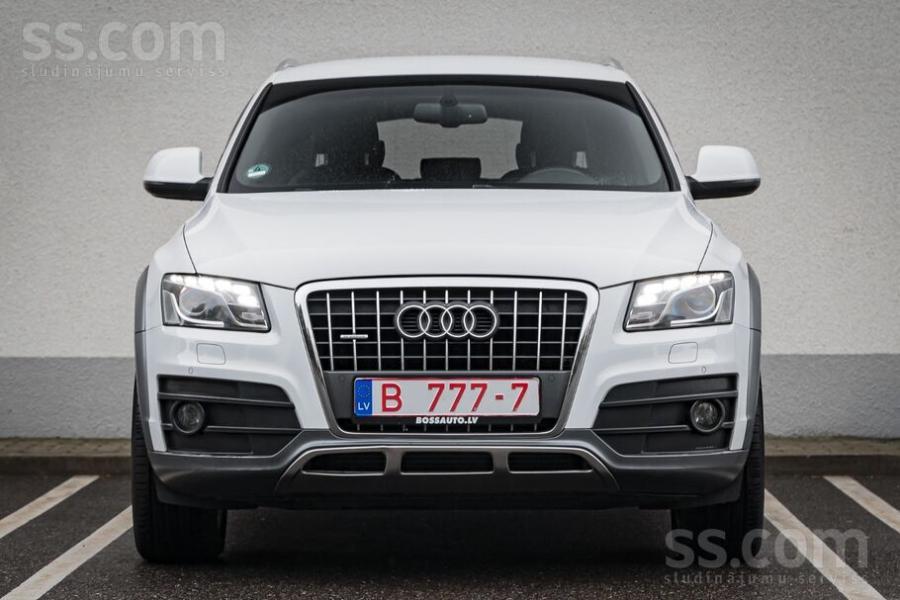 White Audi Q5 2012 in Riga, with an engine capacity of 2.00 L and mileage of 189 thousand km for 12250 €, photo 3 on AUTOMOTO.COM.LV