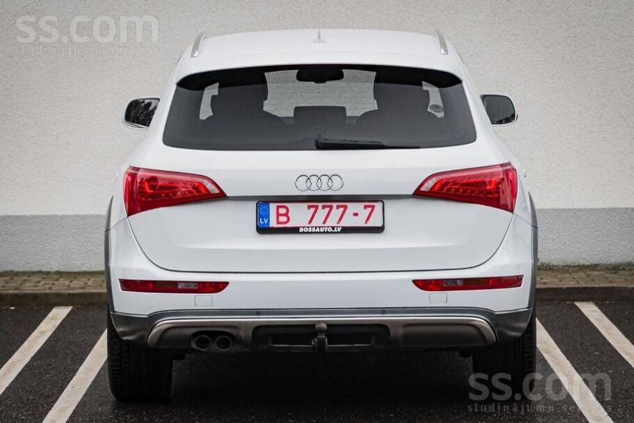 White Audi Q5 2012 in Riga, with an engine capacity of 2.00 L and mileage of 189 thousand km for 12250 €, photo 6 on AUTOMOTO.COM.LV