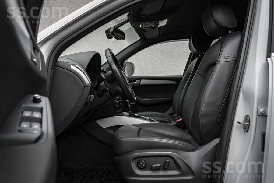 White Audi Q5 2012 in Riga, with an engine capacity of 2.00 L and mileage of 189 thousand km for 12250 €, photo 8 on AUTOMOTO.COM.LV