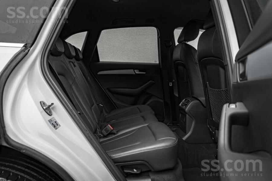 White Audi Q5 2012 in Riga, with an engine capacity of 2.00 L and mileage of 189 thousand km for 12250 €, photo 11 on AUTOMOTO.COM.LV