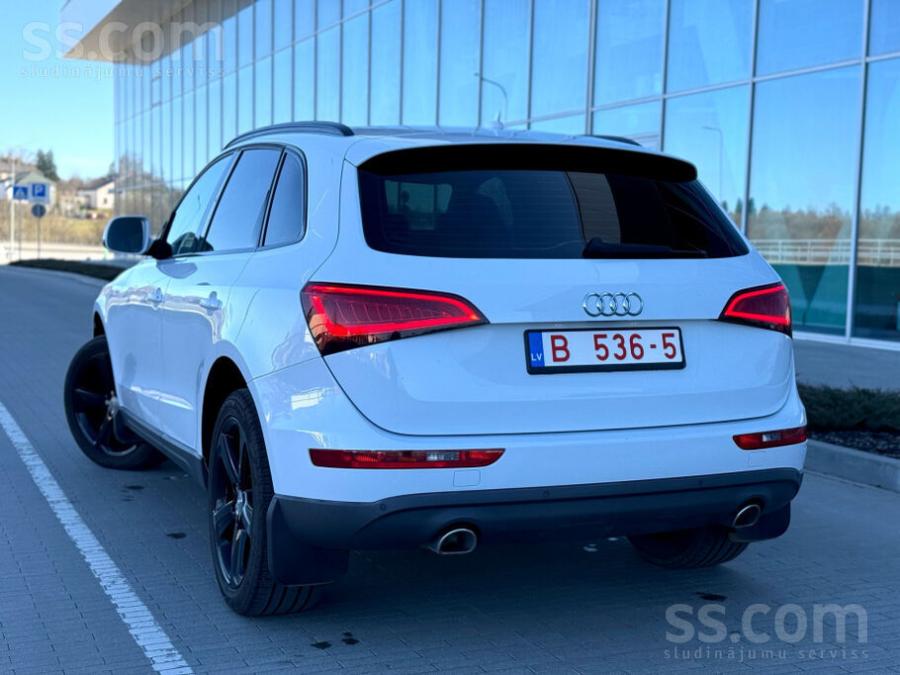 Balts Audi Q5 2013 Rēzekne, ar dzinēja tilpumu 3.00 L un nobraukumu 243 tūkst. km par 13990 €, foto 4 vietnē AUTOMOTO.COM.LV