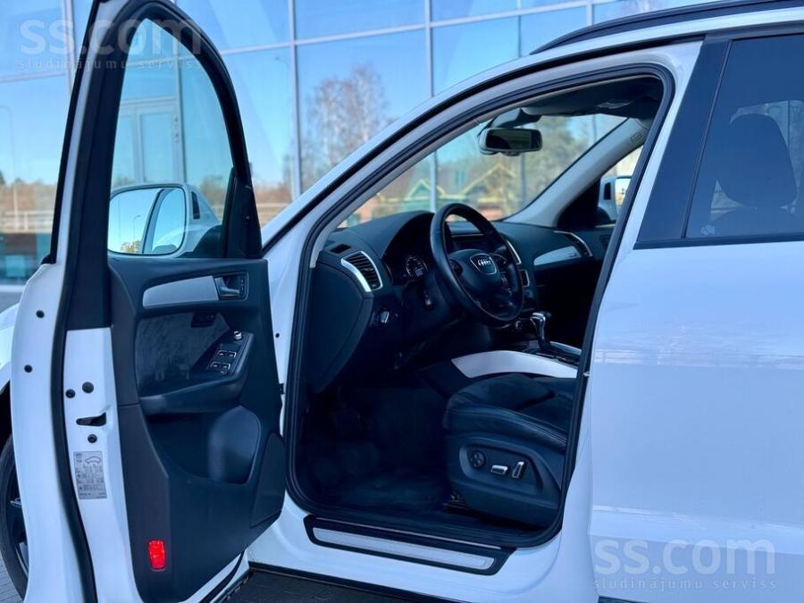 Balts Audi Q5 2013 Rēzekne, ar dzinēja tilpumu 3.00 L un nobraukumu 243 tūkst. km par 13990 €, foto 8 vietnē AUTOMOTO.COM.LV