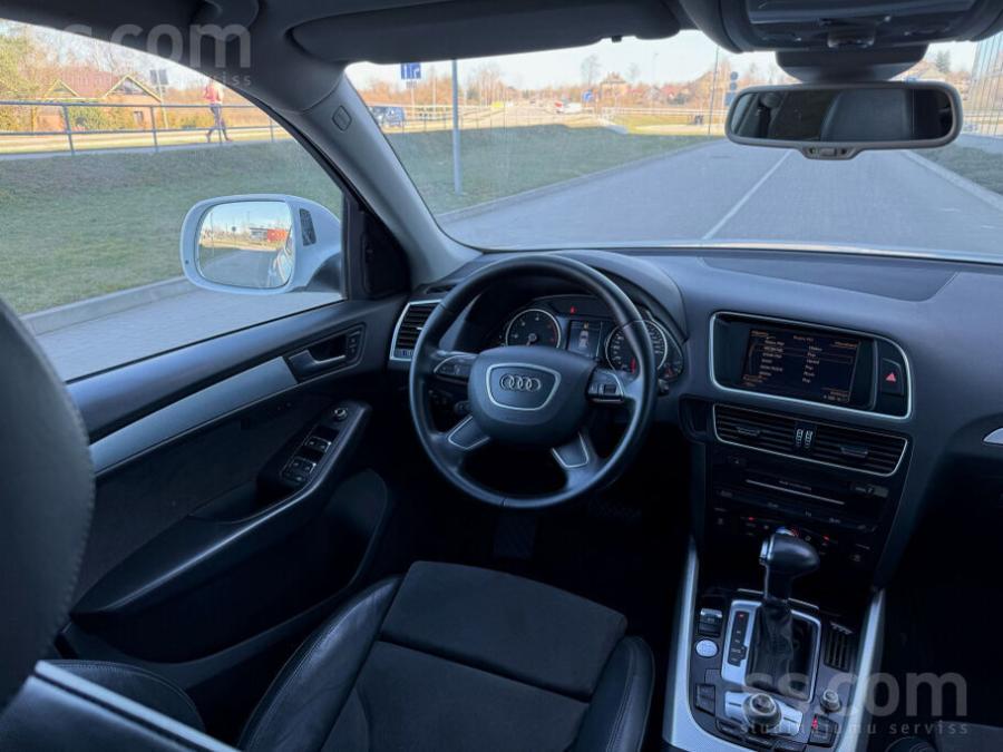Balts Audi Q5 2013 Rēzekne, ar dzinēja tilpumu 3.00 L un nobraukumu 243 tūkst. km par 13990 €, foto 12 vietnē AUTOMOTO.COM.LV