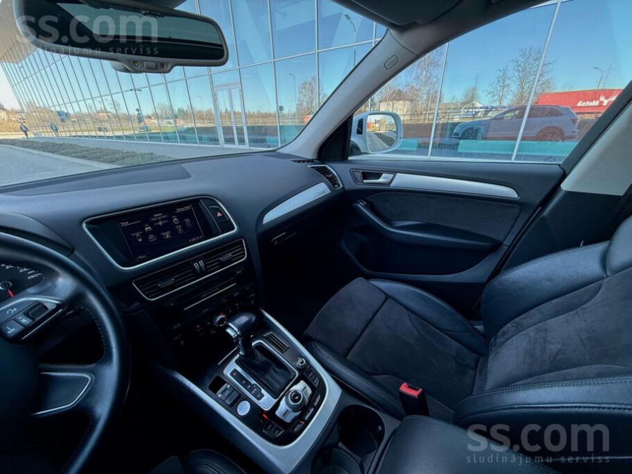 Balts Audi Q5 2013 Rēzekne, ar dzinēja tilpumu 3.00 L un nobraukumu 243 tūkst. km par 13990 €, foto 14 vietnē AUTOMOTO.COM.LV