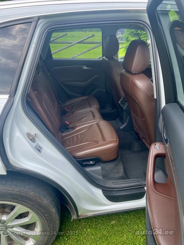 White Audi Q5 2013 in Tallinn, with an engine capacity of 3.00 L and mileage of 201 thousand km for 13500 €, photo 11 on AUTOMOTO.COM.LV