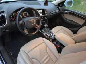 White Audi Q5 2013 in Siauliai, with an engine capacity of 2.00 L and mileage of 260 thousand km for 8300 €, photo 32 on AUTOMOTO.COM.LV