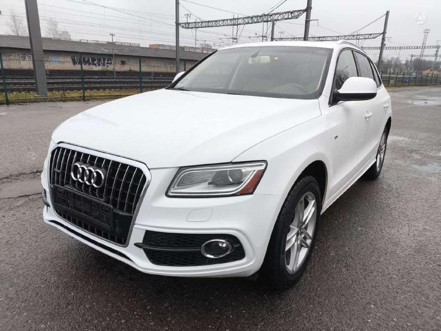 White Audi Q5 2013 in Siauliai, with an engine capacity of 3.00 L and mileage of 233 thousand km for 8600 €, photo 1 on AUTOMOTO.COM.LV