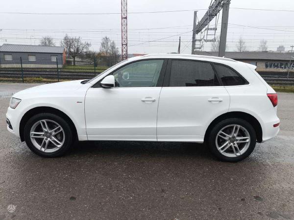 White Audi Q5 2013 in Siauliai, with an engine capacity of 3.00 L and mileage of 233 thousand km for 8600 €, photo 8 on AUTOMOTO.COM.LV