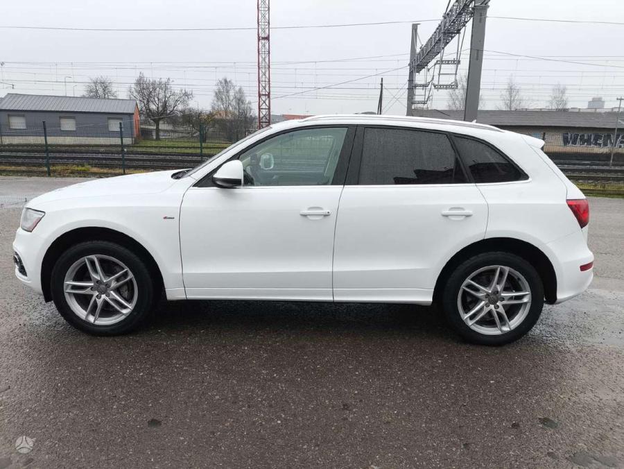 White Audi Q5 2013 in Siauliai, with an engine capacity of 3.00 L and mileage of 233 thousand km for 8600 €, photo 8 on AUTOMOTO.COM.LV