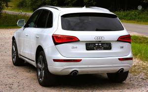 White Audi Q5 2013 in Kretinga, with an engine capacity of 2.97 L and mileage of 313 thousand km for 13999 €, photo 8 on AUTOMOTO.COM.LV
