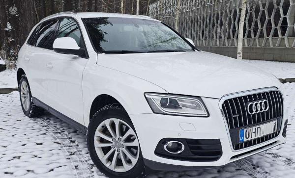 Balts Audi Q5 2013 Viļņa, ar dzinēja tilpumu 2.97 L un nobraukumu 300 tūkst. km par 8700 €, foto 1 vietnē AUTOMOTO.COM.LV