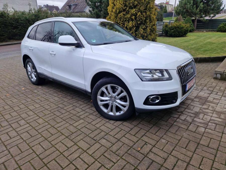 Balts Audi Q5 2013 Kelmė, ar dzinēja tilpumu 1.97 L un nobraukumu 241 tūkst. km par 7350 €, foto 1 vietnē AUTOMOTO.COM.LV