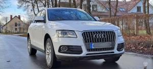 White Audi Q5 2013 in Kaunas, with an engine capacity of 2.97 L and mileage of 300 thousand km for 9599 €, photo 5 on AUTOMOTO.COM.LV