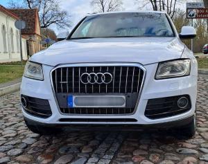 White Audi Q5 2013 in Kaunas, with an engine capacity of 2.97 L and mileage of 300 thousand km for 9599 €, photo 9 on AUTOMOTO.COM.LV