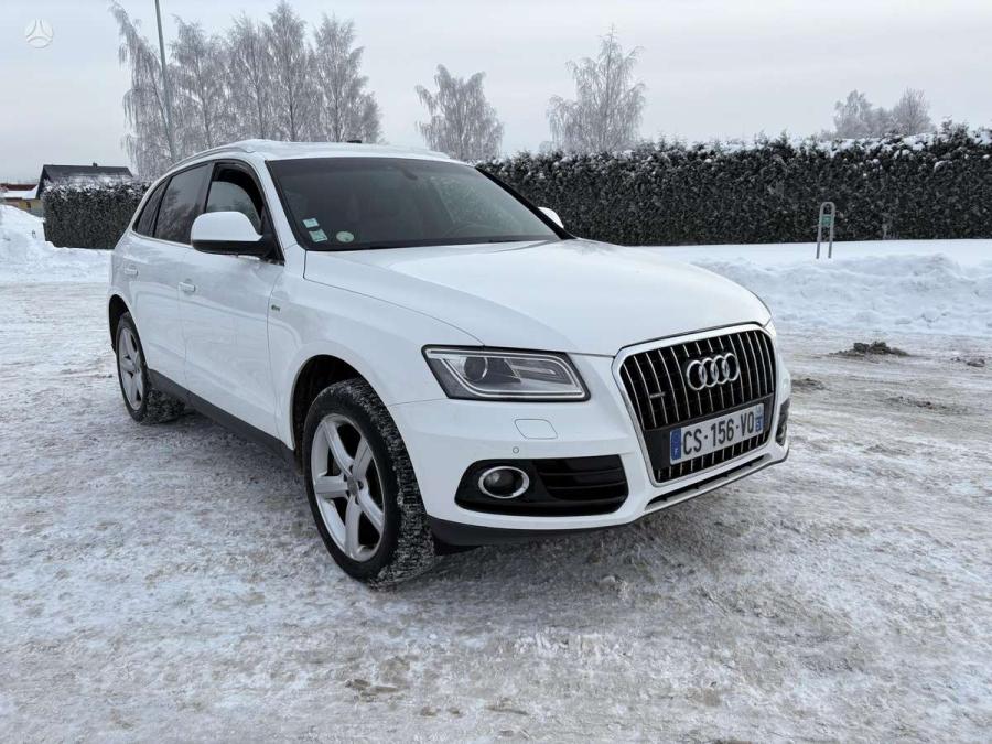Balts Audi Q5 2013 Tauragė, ar dzinēja tilpumu 2.97 L un nobraukumu 310 tūkst. km par 10500 €, foto 1 vietnē AUTOMOTO.COM.LV