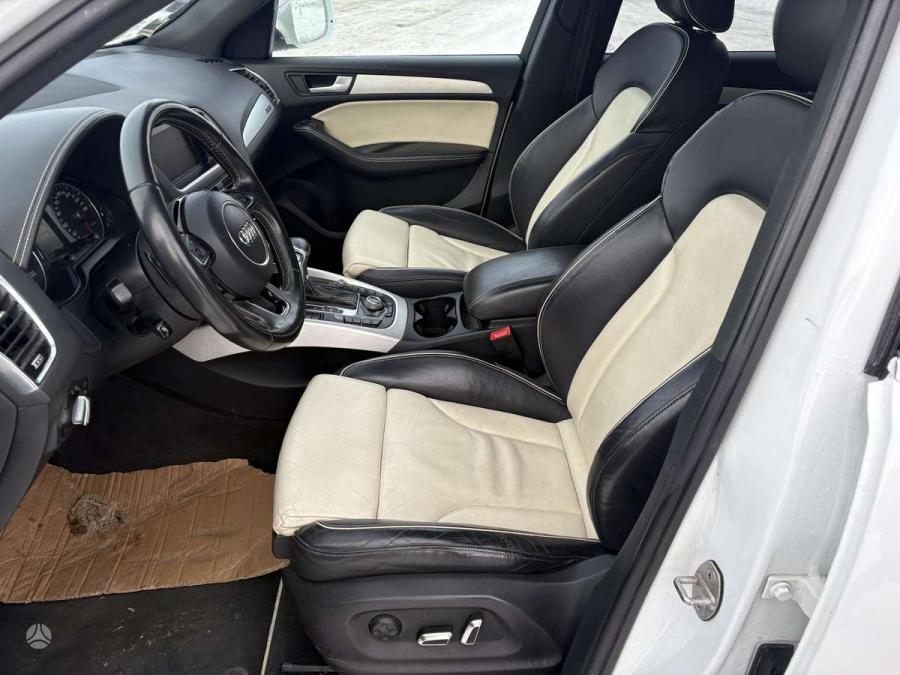 Balts Audi Q5 2013 Tauragė, ar dzinēja tilpumu 2.97 L un nobraukumu 310 tūkst. km par 10500 €, foto 9 vietnē AUTOMOTO.COM.LV
