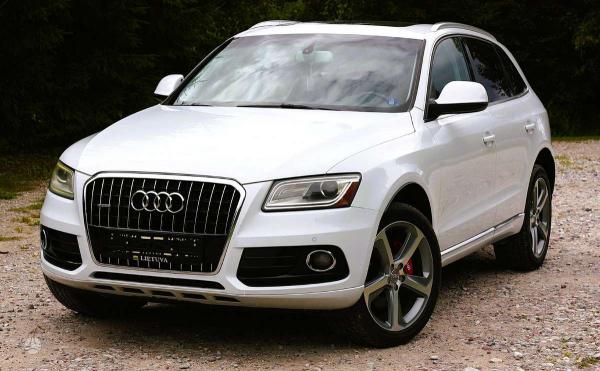 White Audi Q5 2013 in Kretinga, with an engine capacity of 2.97 L and mileage of 313 thousand km for 13999 €, photo 1 on AUTOMOTO.COM.LV