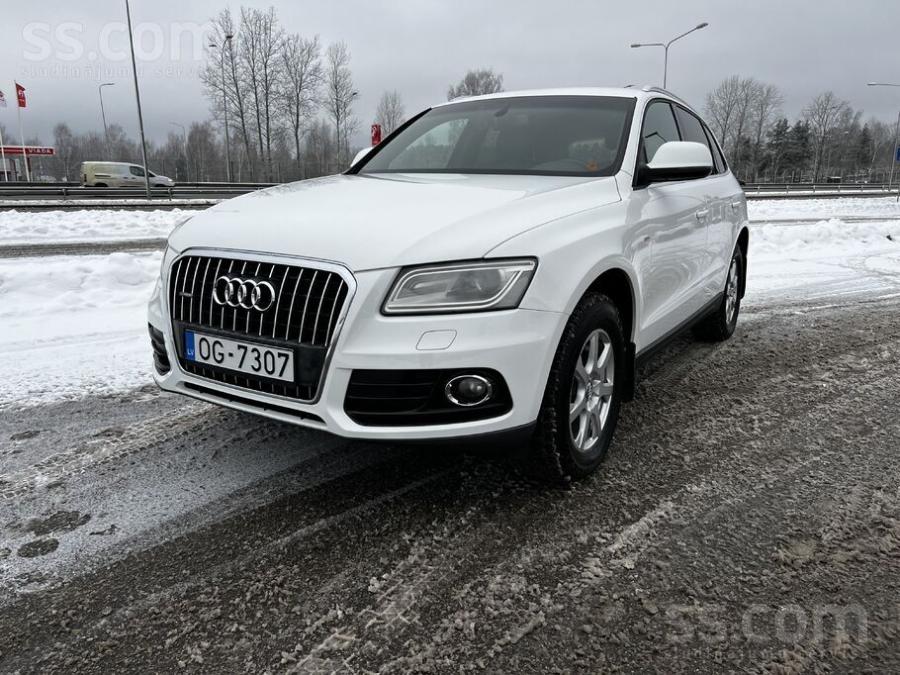 Balts Audi Q5 2013 Rīga, ar dzinēja tilpumu 2.00 L un nobraukumu 236 tūkst. km par 11350 €, foto 1 vietnē AUTOMOTO.COM.LV