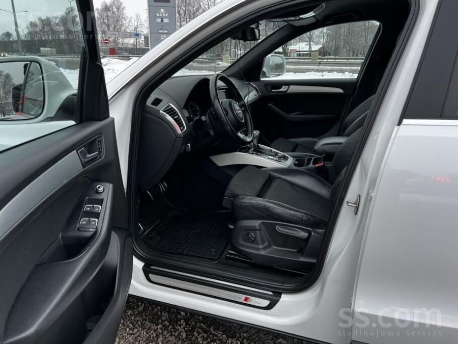 Balts Audi Q5 2013 Rīga, ar dzinēja tilpumu 2.00 L un nobraukumu 236 tūkst. km par 11350 €, foto 7 vietnē AUTOMOTO.COM.LV