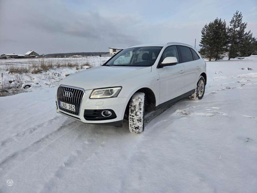 White Audi Q5 2013 in Siauliai, with an engine capacity of 1.97 L and mileage of 247 thousand km for 9000 €, photo 1 on AUTOMOTO.COM.LV