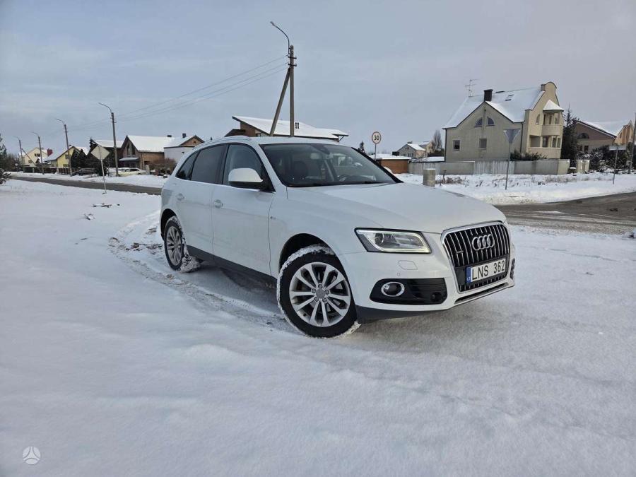 White Audi Q5 2013 in Siauliai, with an engine capacity of 1.97 L and mileage of 247 thousand km for 9000 €, photo 4 on AUTOMOTO.COM.LV