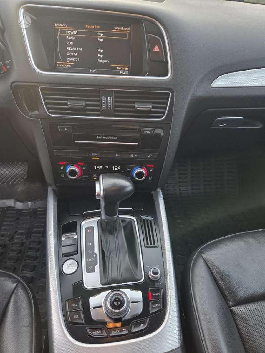 White Audi Q5 2013 in Siauliai, with an engine capacity of 1.97 L and mileage of 247 thousand km for 9000 €, photo 15 on AUTOMOTO.COM.LV