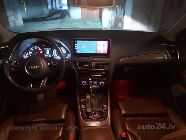 White Audi Q5 2013 in Tallinn, with an engine capacity of 3.00 L and mileage of 202 thousand km for 15700 €, photo 11 on AUTOMOTO.COM.LV