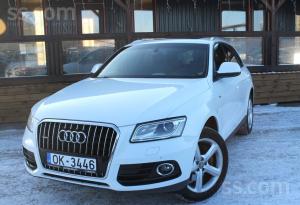 White Audi Q5 2013 in Riga, with an engine capacity of 3.00 L and mileage of 0 thousand km for 12650 €, photo  on AUTOMOTO.COM.LV