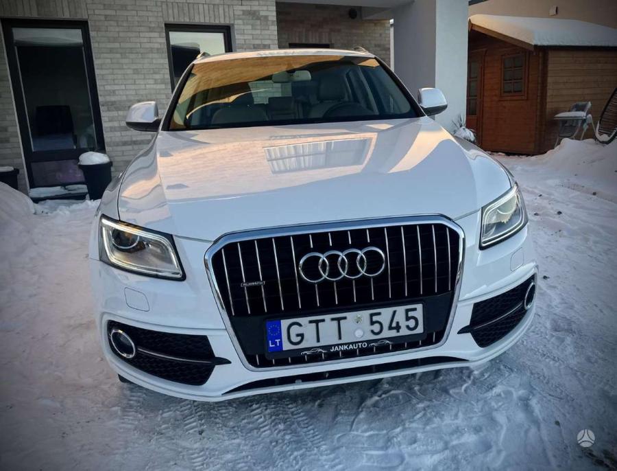 Balts Audi Q5 2013 Viļņa, ar dzinēja tilpumu 1.98 L un nobraukumu 117 tūkst. km par 9900 €, foto 3 vietnē AUTOMOTO.COM.LV