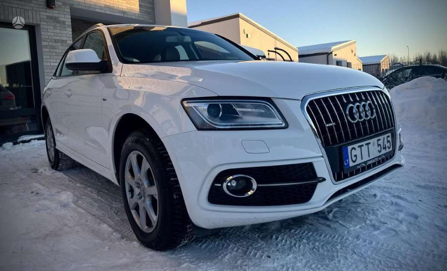 Balts Audi Q5 2013 Viļņa, ar dzinēja tilpumu 1.98 L un nobraukumu 117 tūkst. km par 9900 €, foto 4 vietnē AUTOMOTO.COM.LV