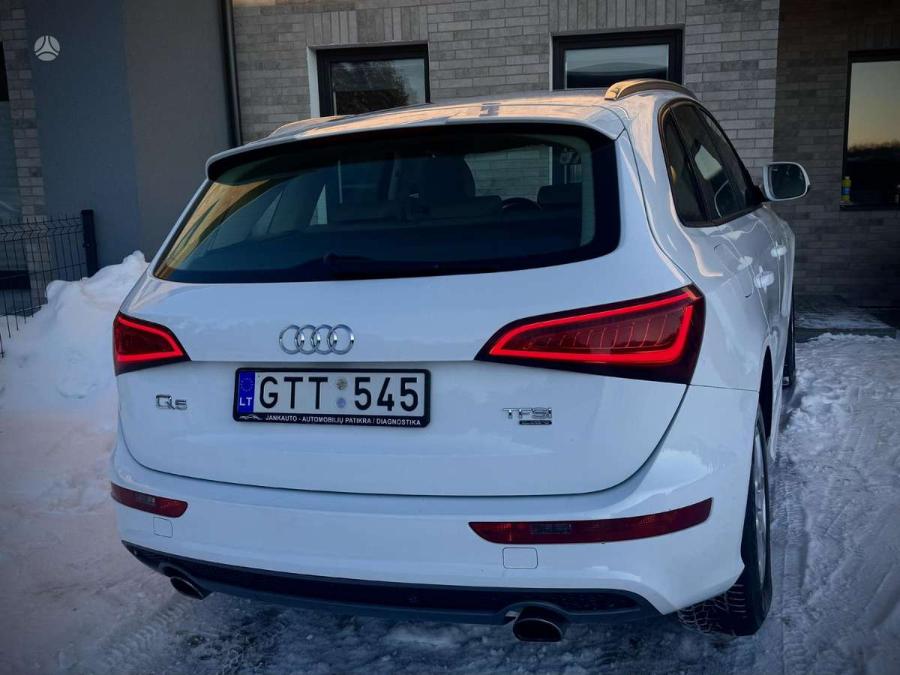 Balts Audi Q5 2013 Viļņa, ar dzinēja tilpumu 1.98 L un nobraukumu 117 tūkst. km par 9900 €, foto 7 vietnē AUTOMOTO.COM.LV