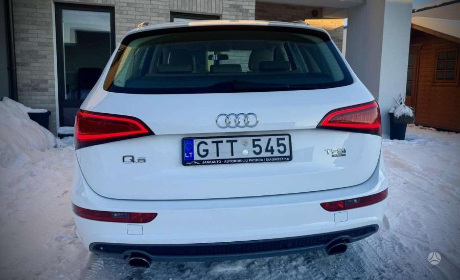 Balts Audi Q5 2013 Viļņa, ar dzinēja tilpumu 1.98 L un nobraukumu 117 tūkst. km par 9900 €, foto 8 vietnē AUTOMOTO.COM.LV
