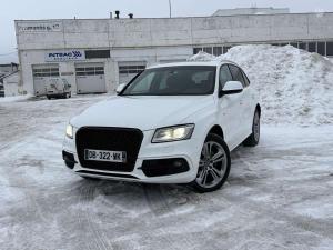 White Audi Q5 2013 in Panevezys, with an engine capacity of 1.97 L and mileage of 186 thousand km for 13990 €, photo 3 on AUTOMOTO.COM.LV