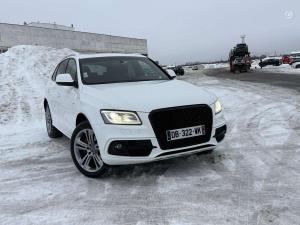 White Audi Q5 2013 in Panevezys, with an engine capacity of 1.97 L and mileage of 186 thousand km for 13990 €, photo 4 on AUTOMOTO.COM.LV