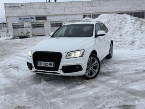 White Audi Q5 2013 in Panevezys, with an engine capacity of 1.97 L and mileage of 186 thousand km for 13990 €, photo 5 on AUTOMOTO.COM.LV
