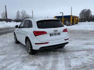 White Audi Q5 2013 in Panevezys, with an engine capacity of 1.97 L and mileage of 186 thousand km for 13990 €, photo 10 on AUTOMOTO.COM.LV