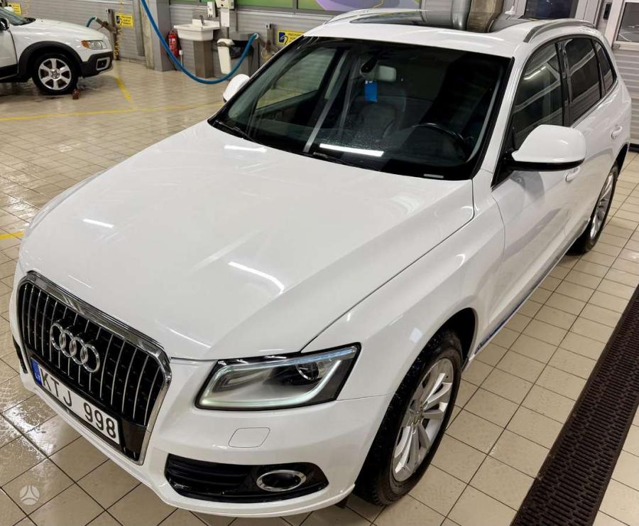Balts Audi Q5 2013 Viļņa, ar dzinēja tilpumu 1.98 L un nobraukumu 209 tūkst. km par 6700 €, foto 2 vietnē AUTOMOTO.COM.LV