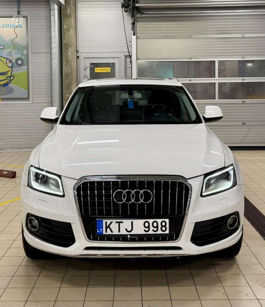 Balts Audi Q5 2013 Viļņa, ar dzinēja tilpumu 1.98 L un nobraukumu 209 tūkst. km par 6700 €, foto 3 vietnē AUTOMOTO.COM.LV