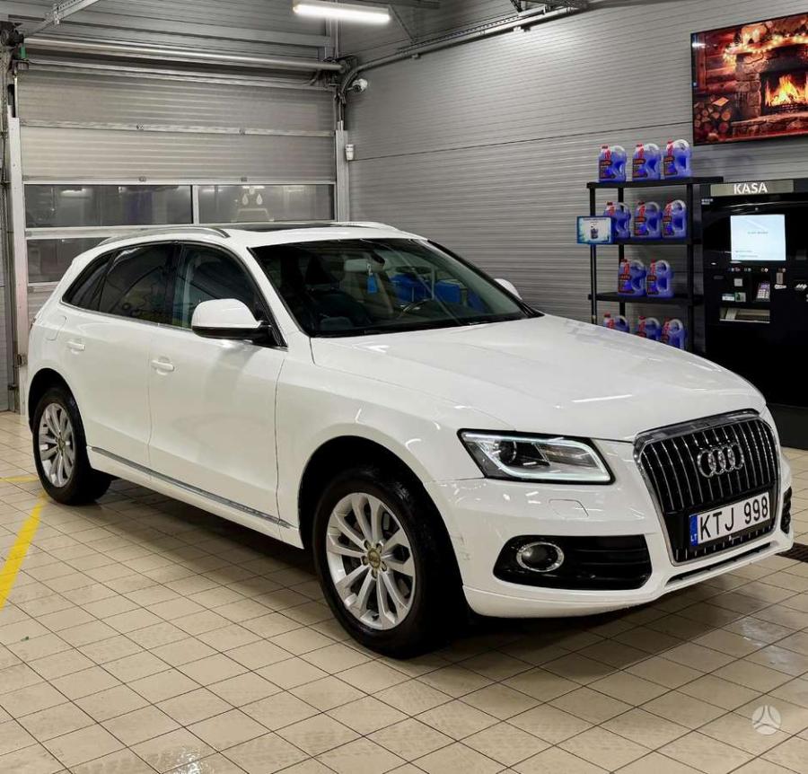 Balts Audi Q5 2013 Viļņa, ar dzinēja tilpumu 1.98 L un nobraukumu 209 tūkst. km par 6700 €, foto 5 vietnē AUTOMOTO.COM.LV